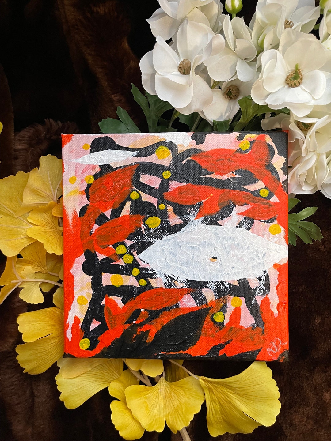 Original 8” X 8” Acrylic Painting - Etsy