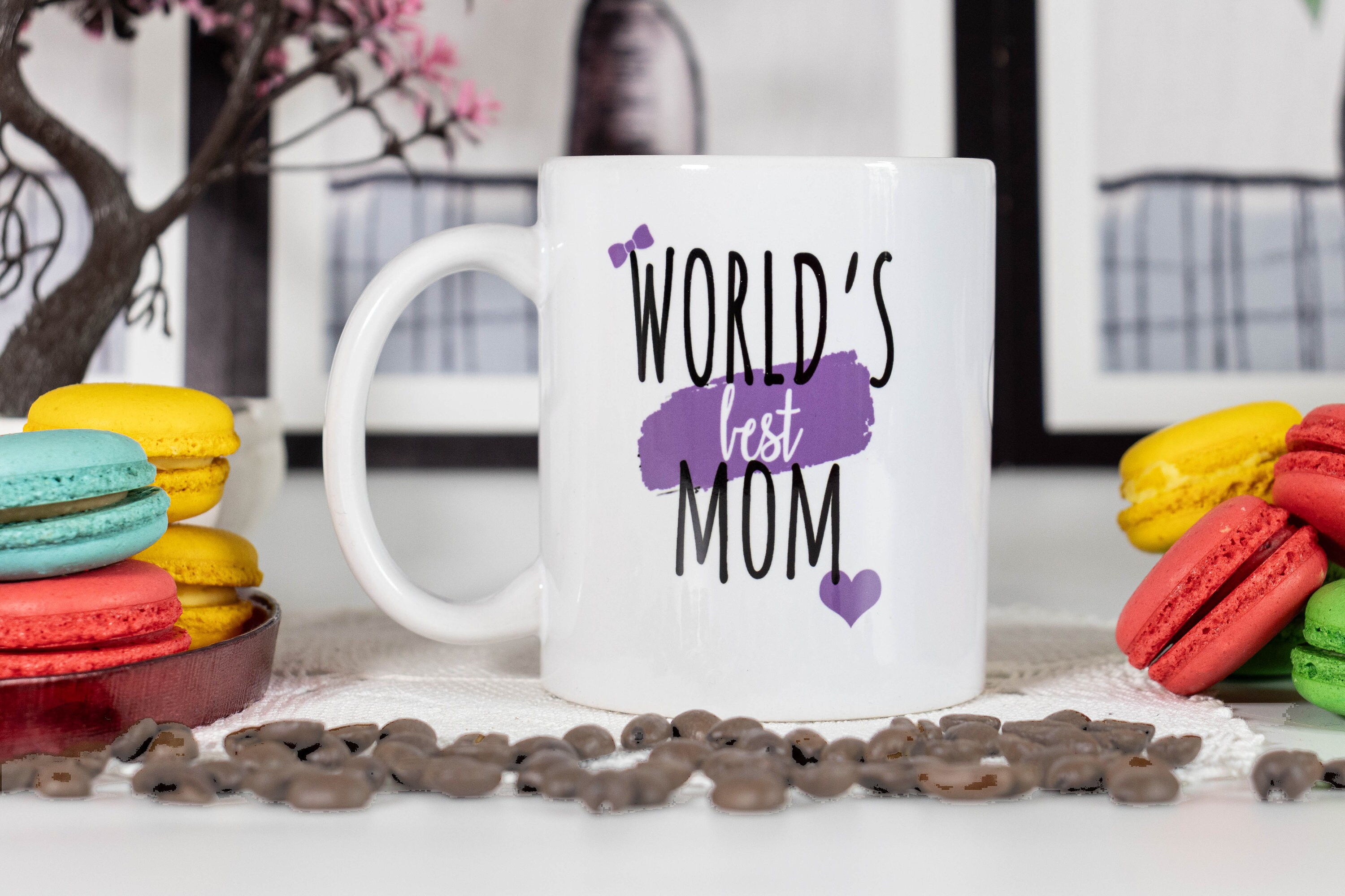 WORLD'S BEST MOM Best Mom Mug Funny Mom Mug Mother Day Mugs Cute Mom ...