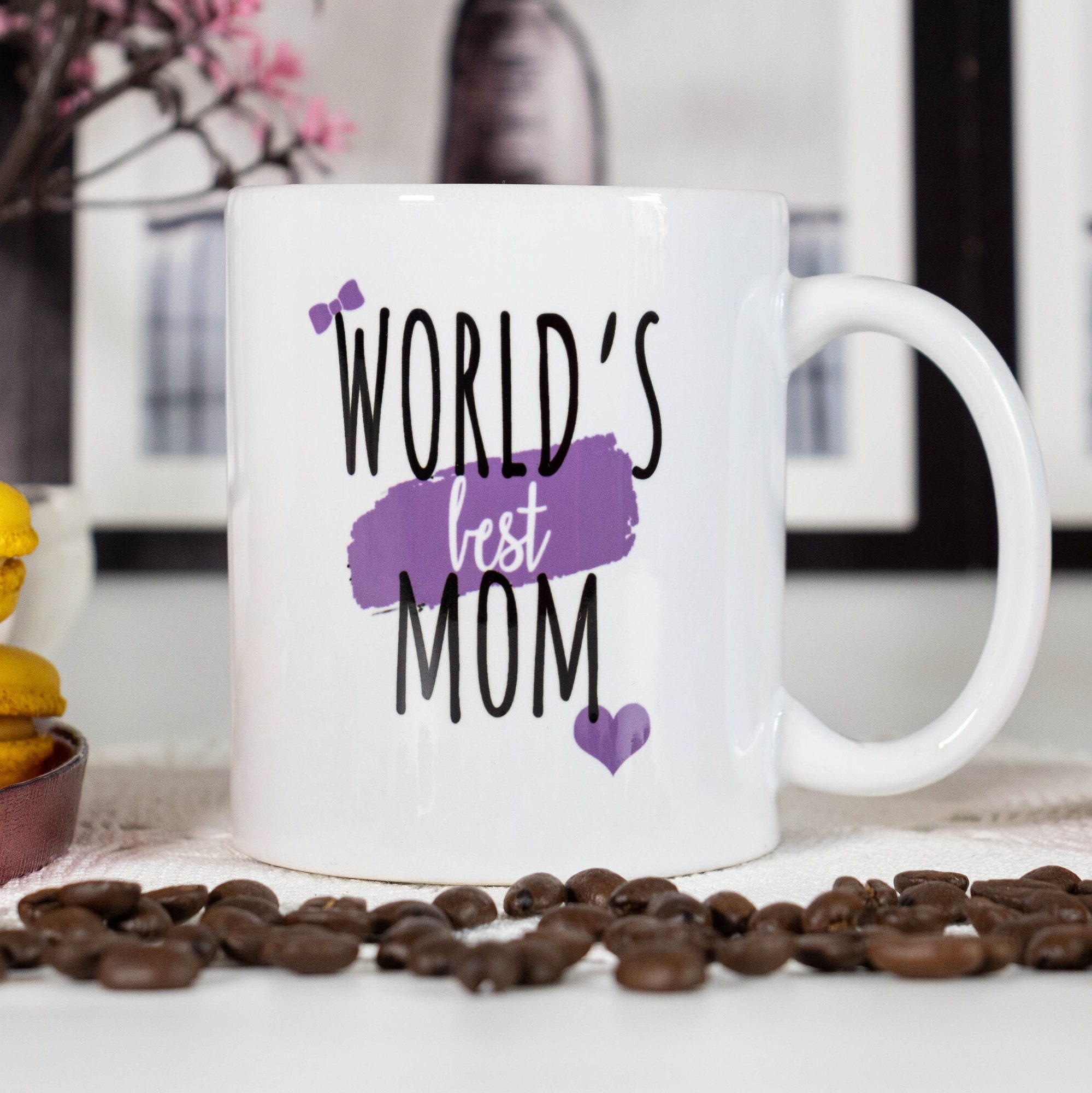 WORLD'S BEST MOM Best Mom Mug Funny Mom Mug Mother Day Mugs Cute Mom ...
