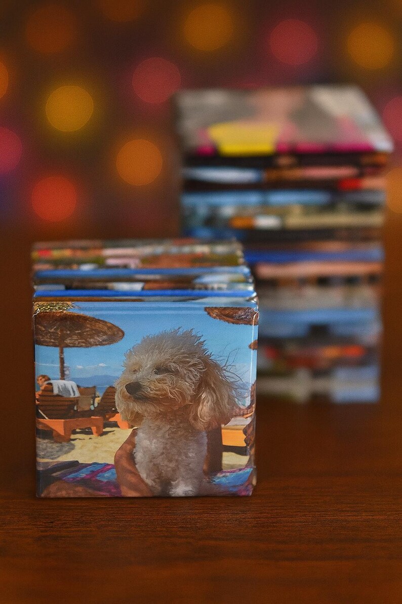 Custom Photo Magnets: Personalized Square Fridge Magnets, 2x2 - Etsy