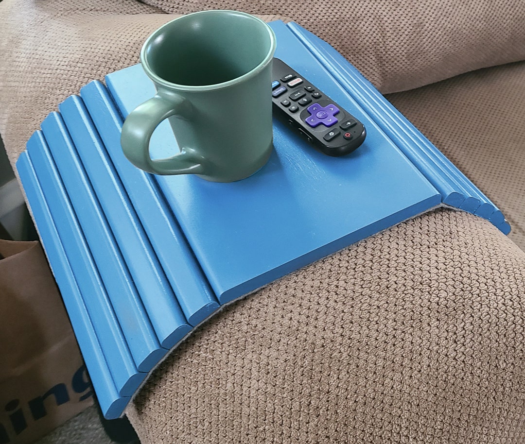 Sofa or Chair Arm Table. Flexible Arm Table. Color Options. - Etsy
