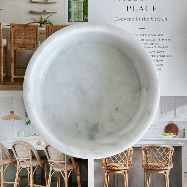 Viola Marble Coffee Table Tray , Jewelry Trinket Tray, Vanity Tray Oval ...