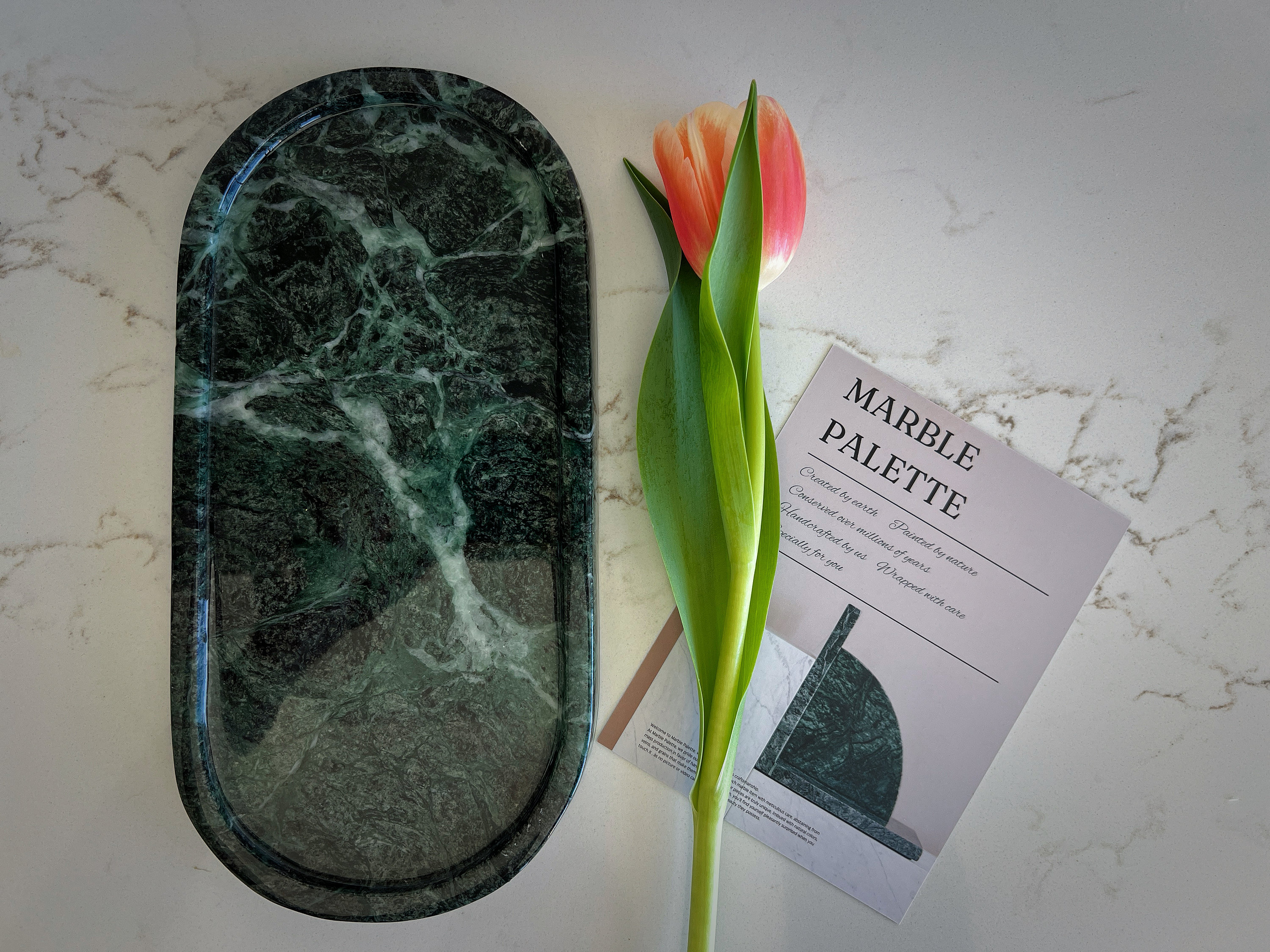 Marble Tray on Coffee Table ,console Table Tray, VERDE ALPI MARBLE ...