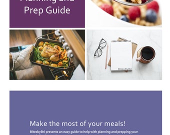 Homemaking Meal Plan Guide, Digital Meal Guide, Grocery Shopping Guide ...