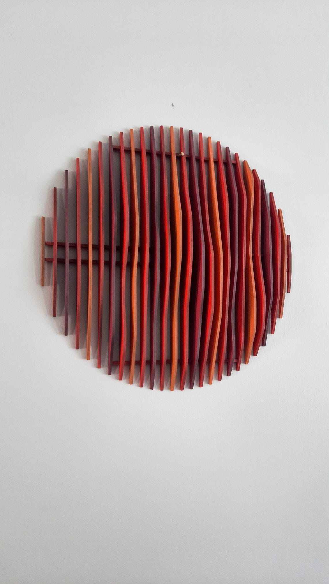 Parametric Layered Circular Wall Art, Parametric Sculpture, Laser Cut ...