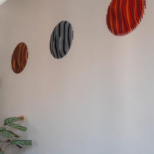 Parametric Layered Circular Wall Art, Parametric Sculpture, Laser Cut ...