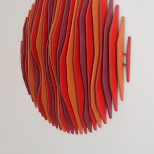 Parametric Layered Circular Wall Art, Parametric Sculpture, Laser Cut ...