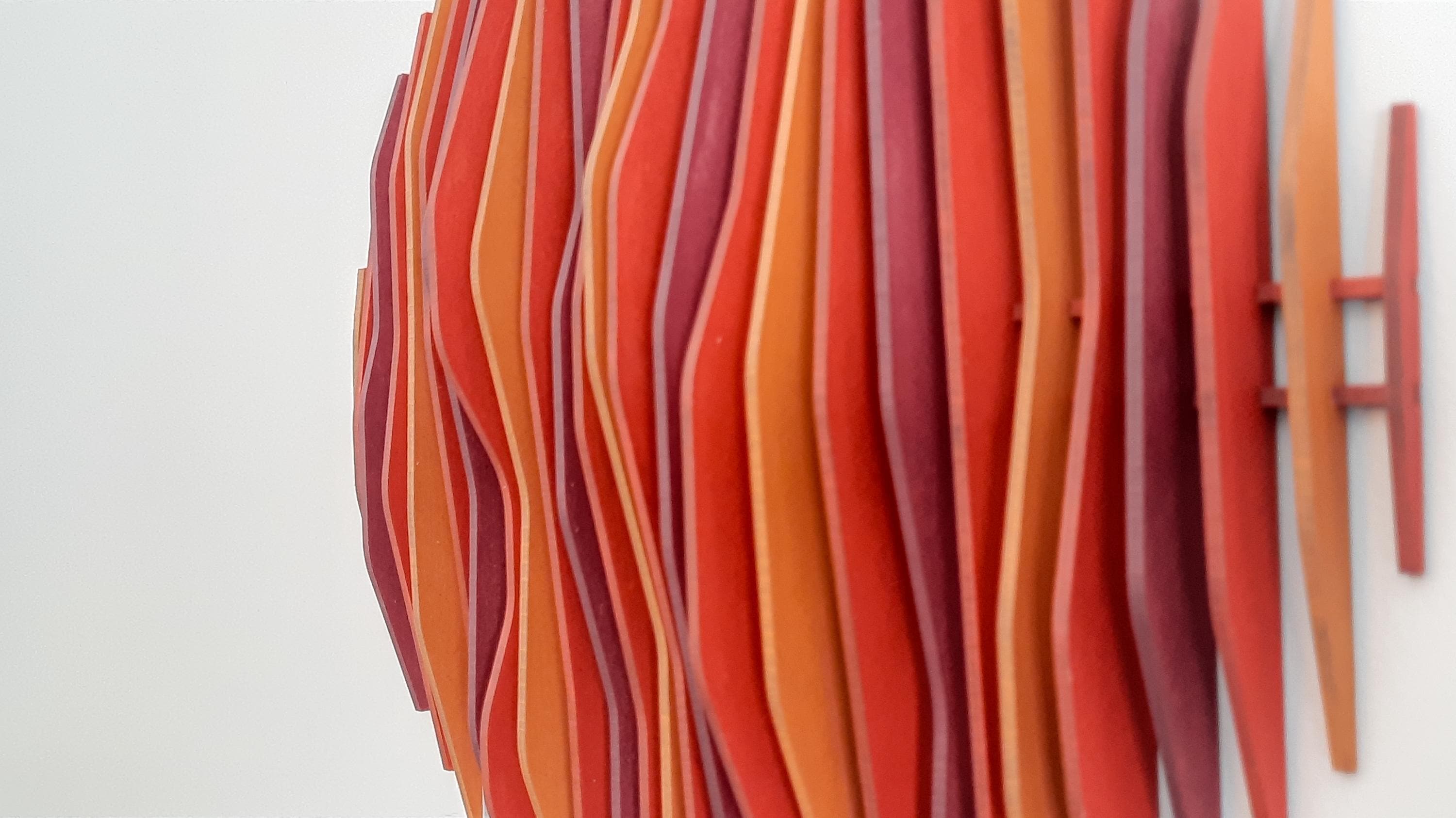 Parametric Layered Circular Wall Art, Parametric Sculpture, Laser Cut ...