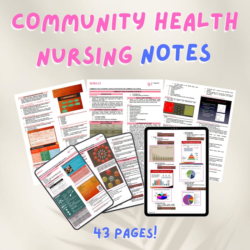 Nursing Student Notes - Etsy