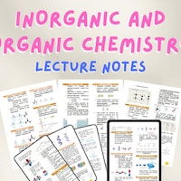 General Chemistry 1 Full Notes - Etsy