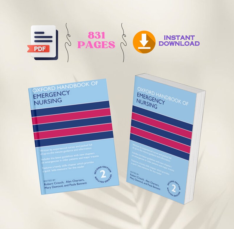 Emergency Nursing Oxford Handbook CCRN Critical Care Nurse Nursing ...