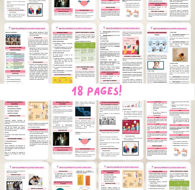 Developmental Psychology Notes | Study Guide for Psychology & Med ...