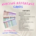 Nursing Reference Flashcards | Study Guide & Nurse Essentials for ...