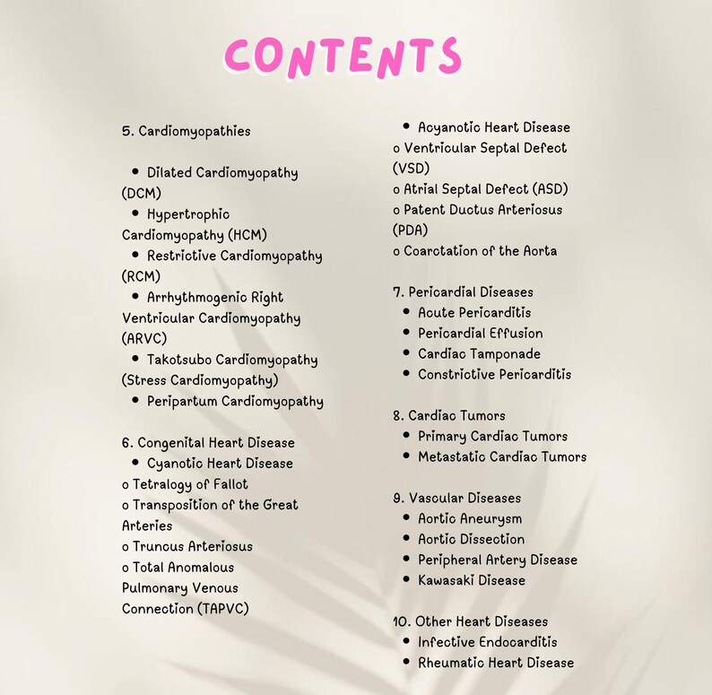 Cardiology Short Notes - Essential Guide for Doctors & Medical Students ...