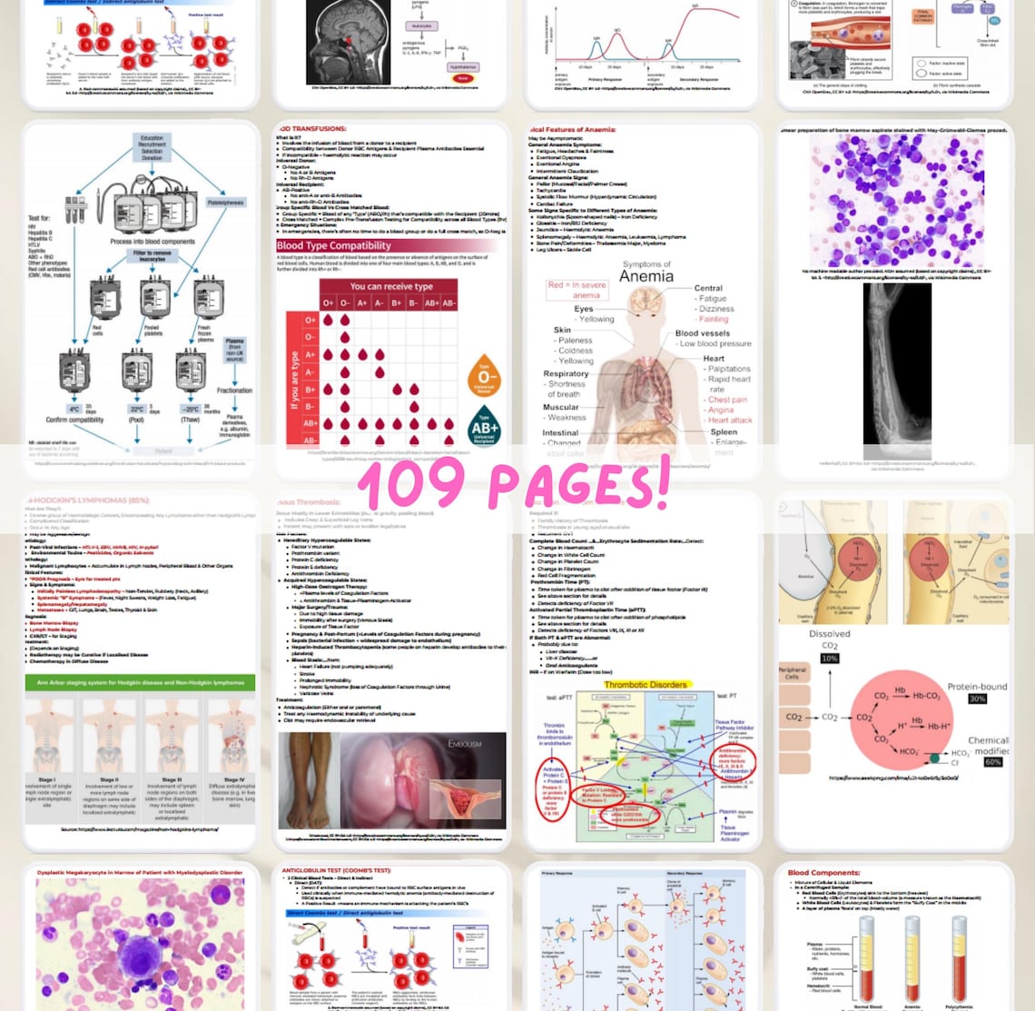 Clinical Hematology Notes | Anatomy, Physiology & Pathology Study Guide ...