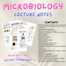 Microbiology Lecture Notes With Practice Questions and Answer Key ...