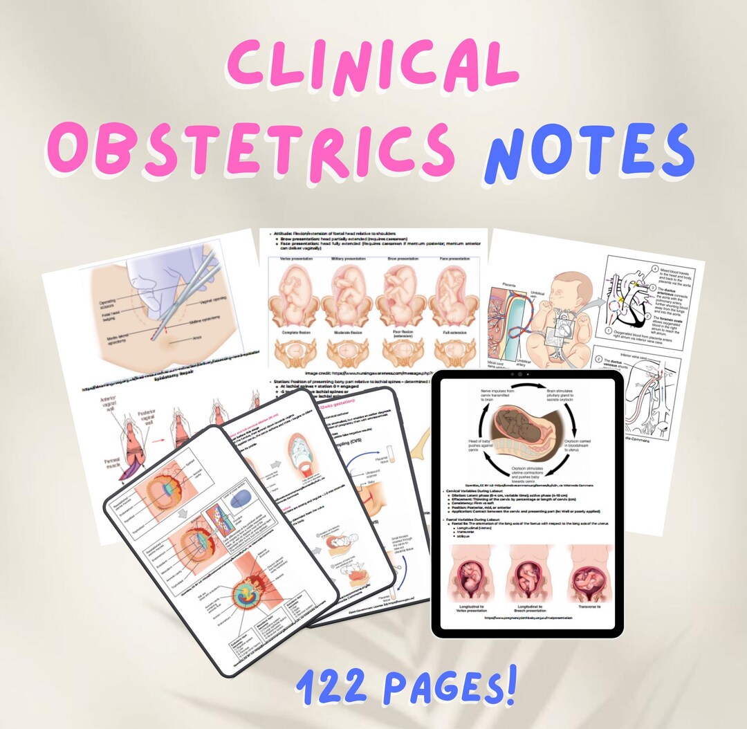 Clinical Obstetrics Notes - Comprehensive Study Guide for Medical ...