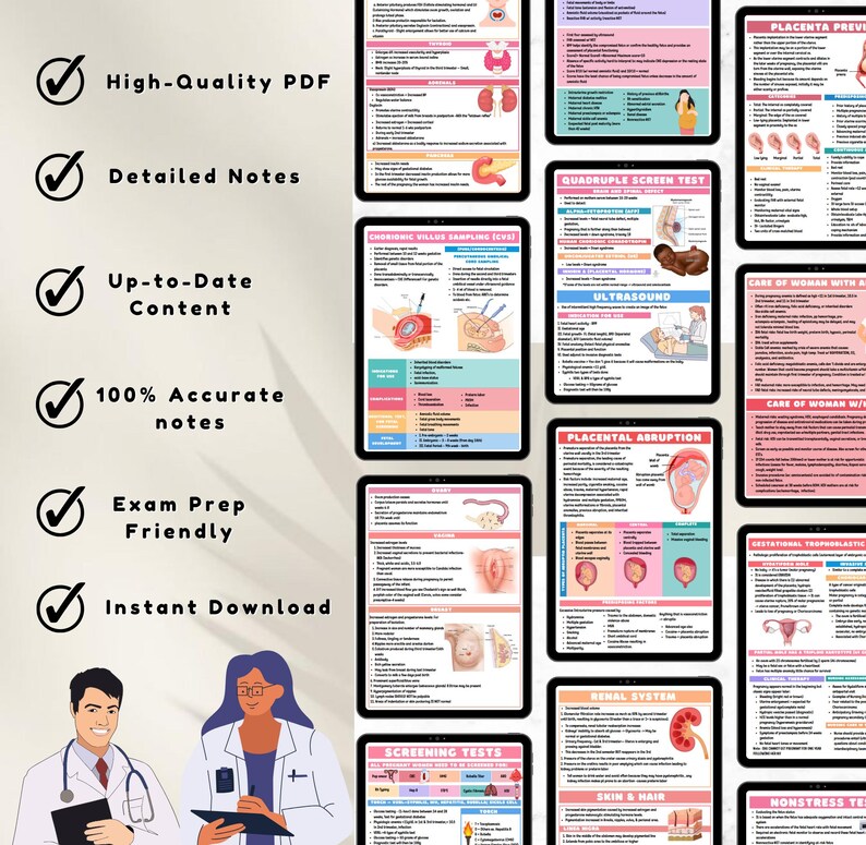 Maternal and Child Health Notes OB Maternity Notes Maternal Newborn ...