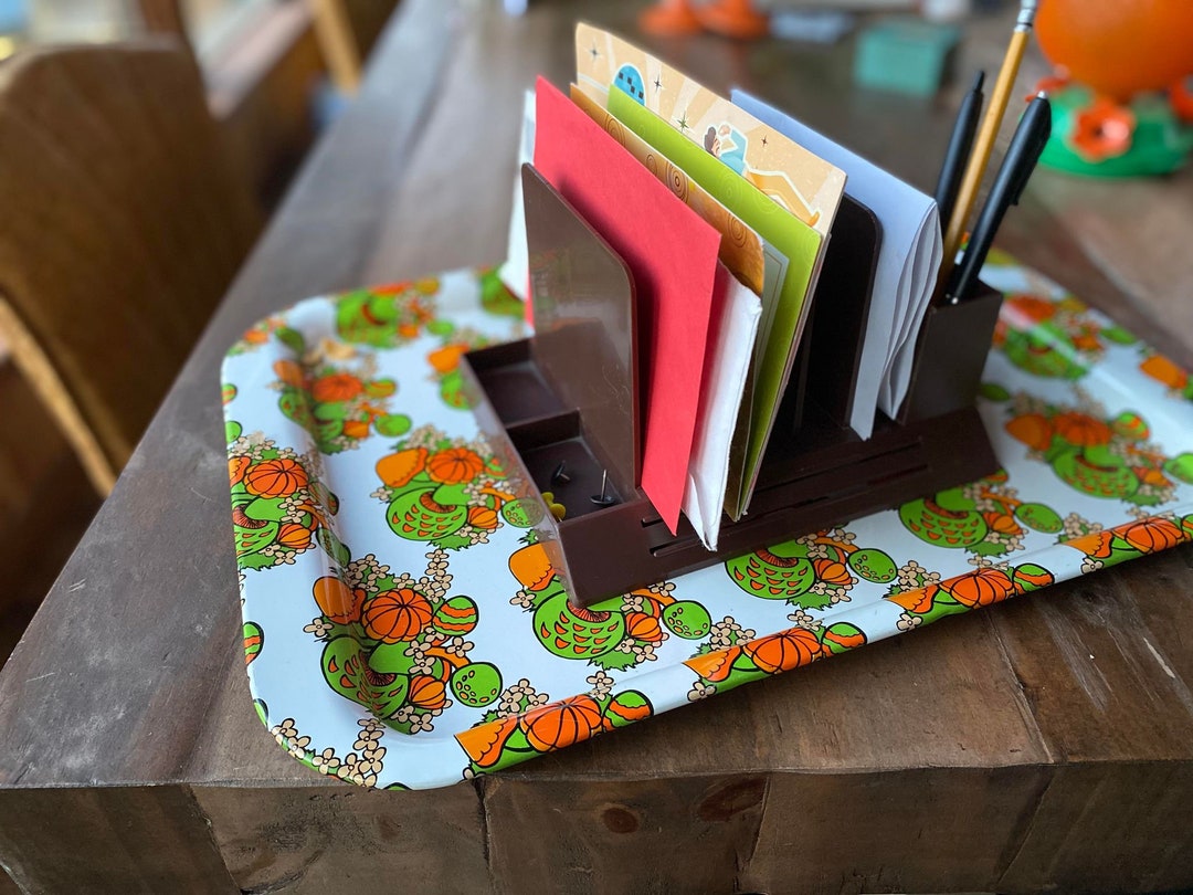 Vintage Desk Organizer Made by Max Klein, Pen, Letter, Paper Holder. - Etsy