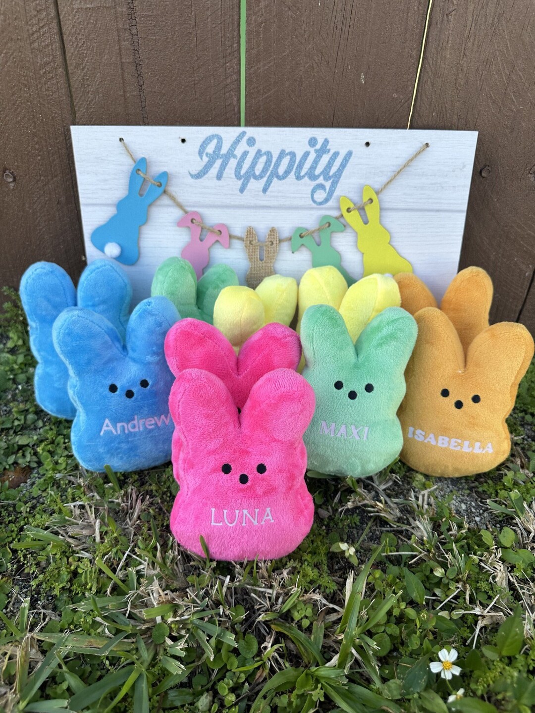 Personalized Easter Peeps Plush - Etsy