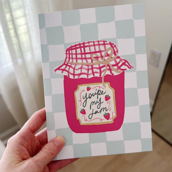 You're My Jam Card - Etsy