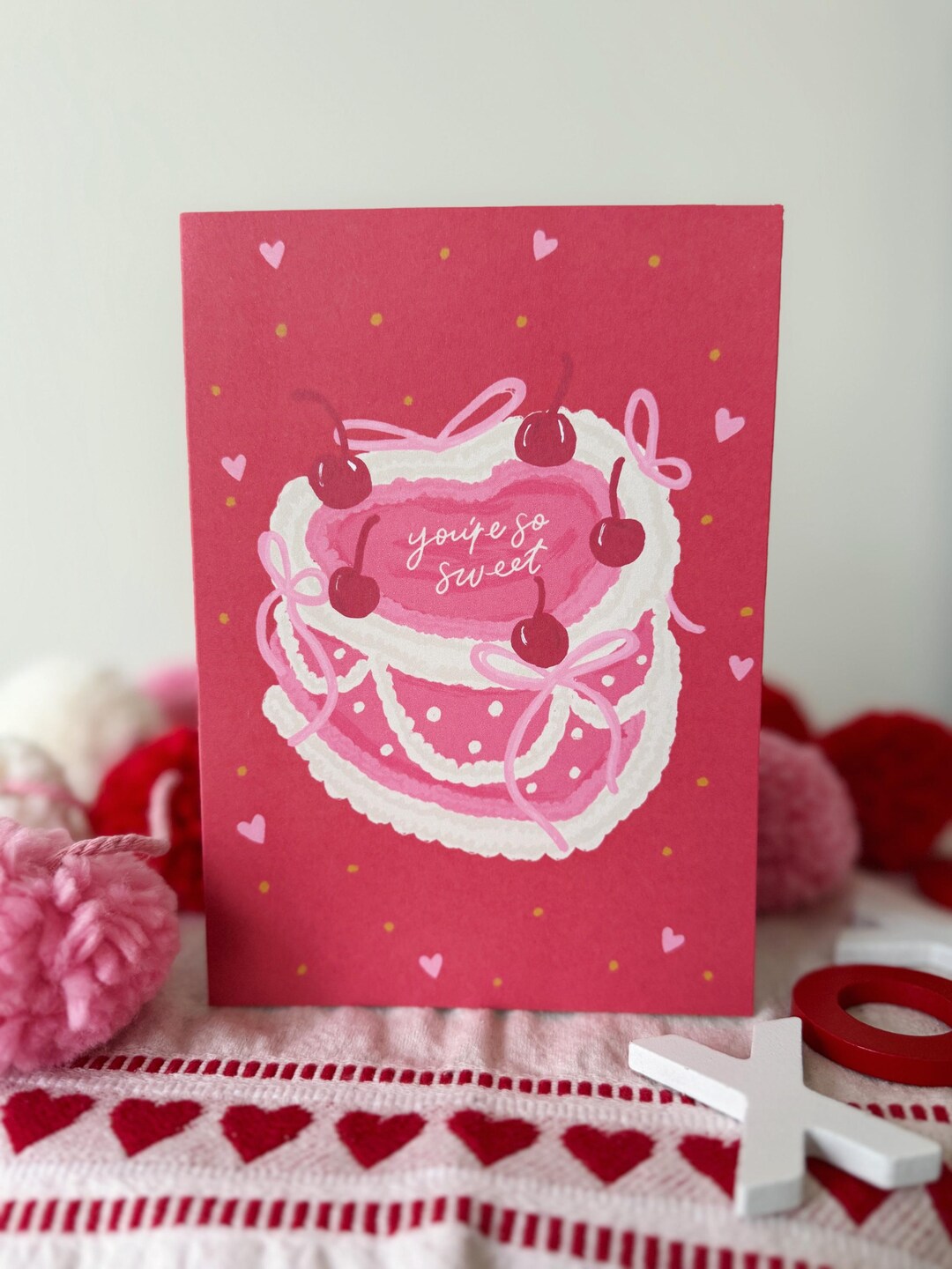 You're so Sweet Card, Valentine's Day Card, Cute Valentine's Day ...