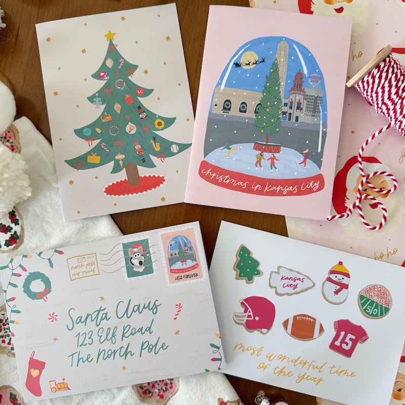 Cute Christmas Cards - Etsy