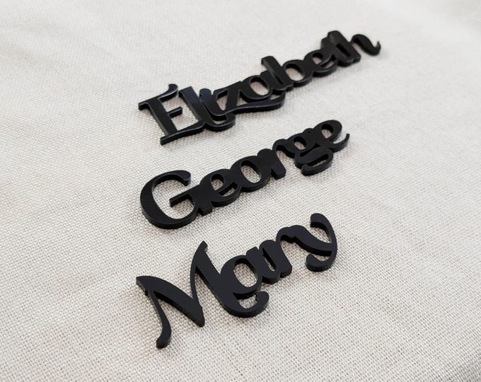 MDF Laser Cut Names | Wedding Place Names | Table Decoration | MDF ...