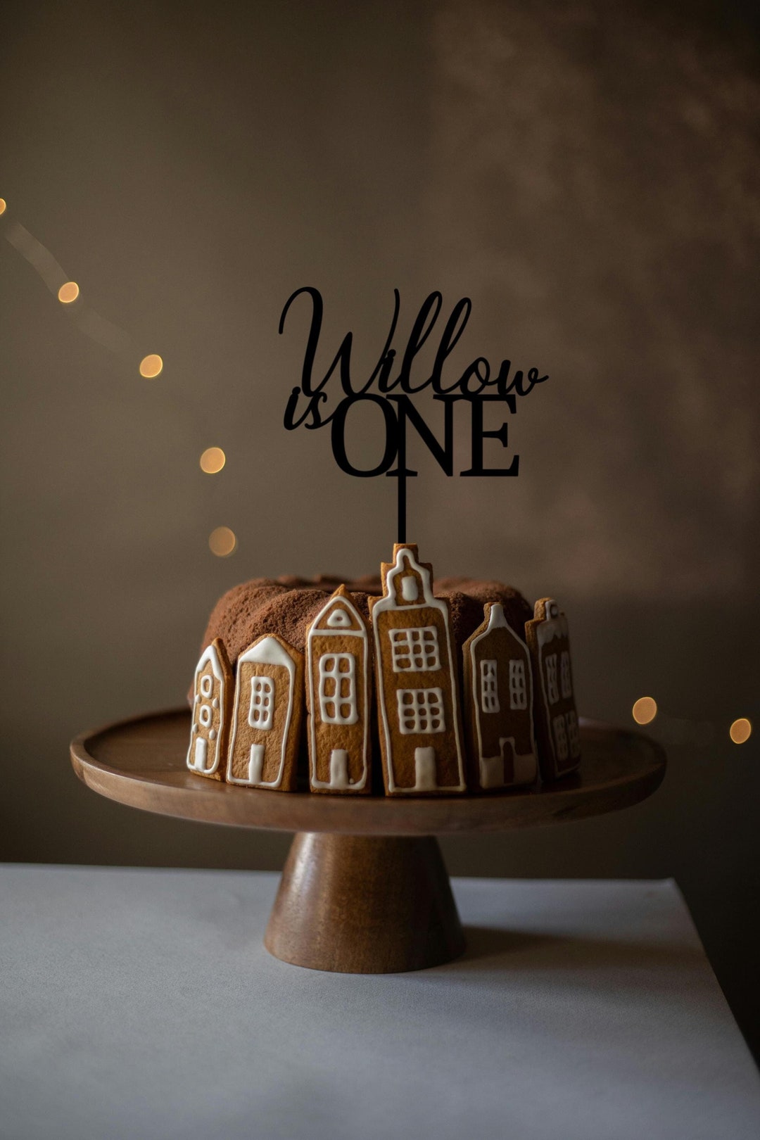 Custom First Birthday Cake Topper One Topper Two Topper One ...