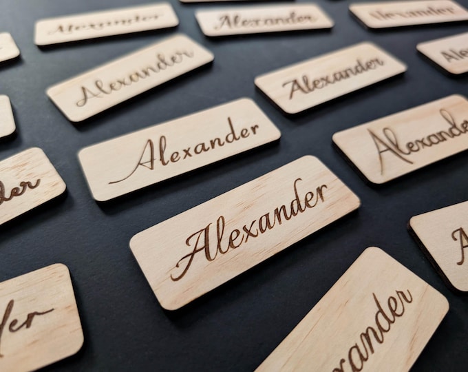 MDF Laser Cut Names | Wedding Place Names | Table Decoration - Etsy ...