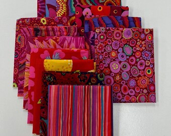 10 Kaffe Fassett BLUE Fat Quarter Bundle - Etsy