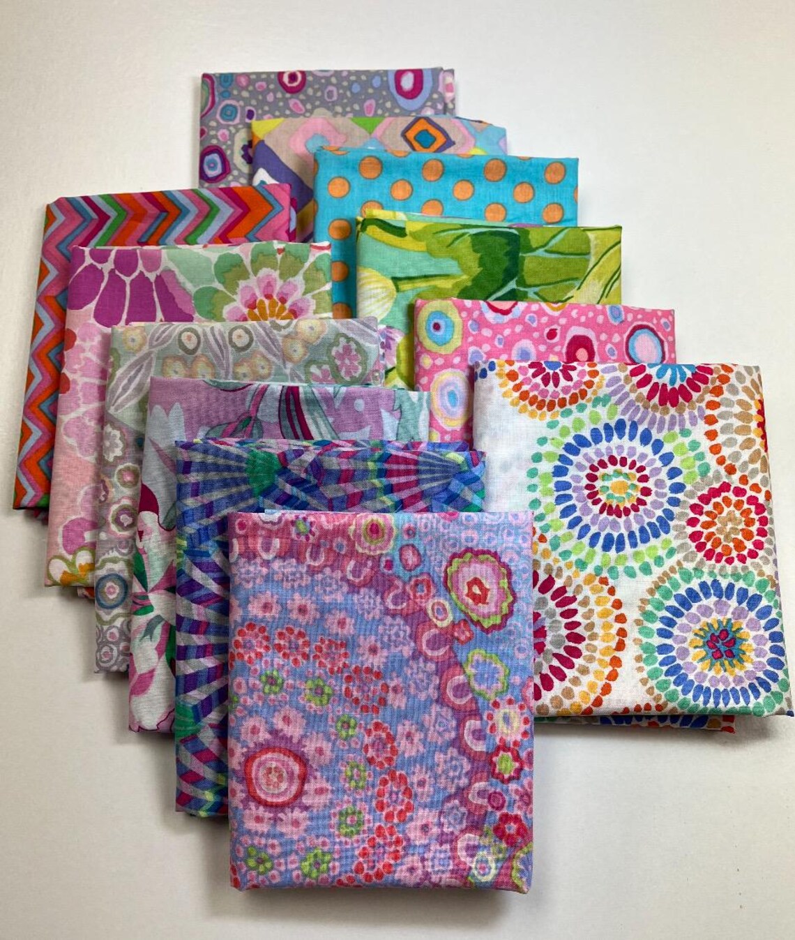 10 Kaffe Fassett PASTEL Fat Quarter Bundle - Etsy