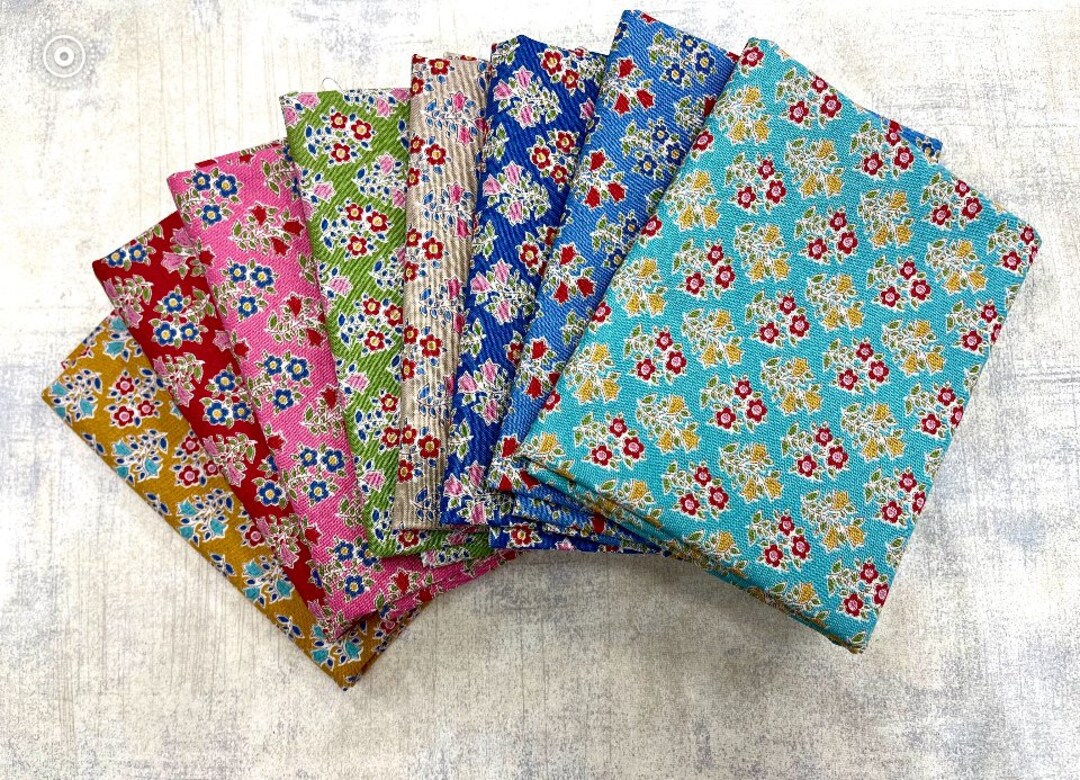 Tilda Farm Flower 1/2 Yard Cuts Choose Colorway - Etsy