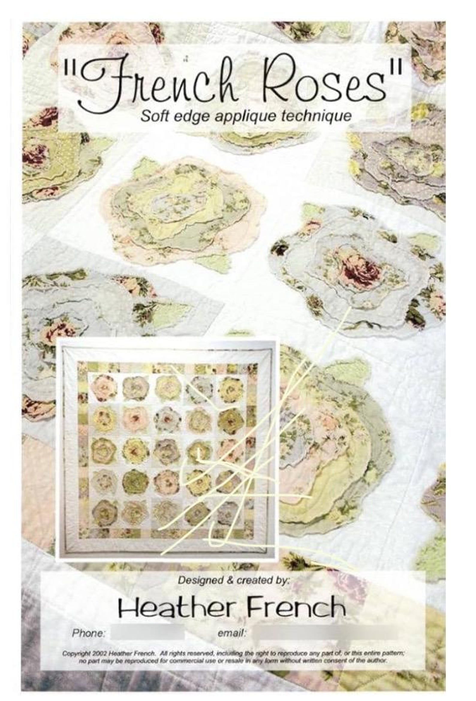 French Roses Quilt Kit in Kaffe Fassett Fabrics - Etsy