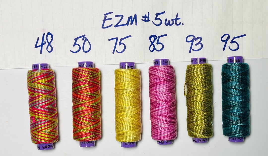 VERIGATED ELEGANZA 5wt. Perle Cotton - 70yards - Etsy