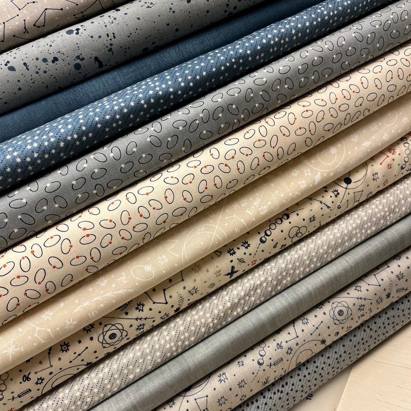 Astronomy Quilt Fabric - Etsy UK