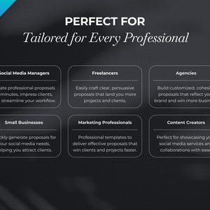 Social Media Proposal Template | Client Proposal for SMM Projects ...