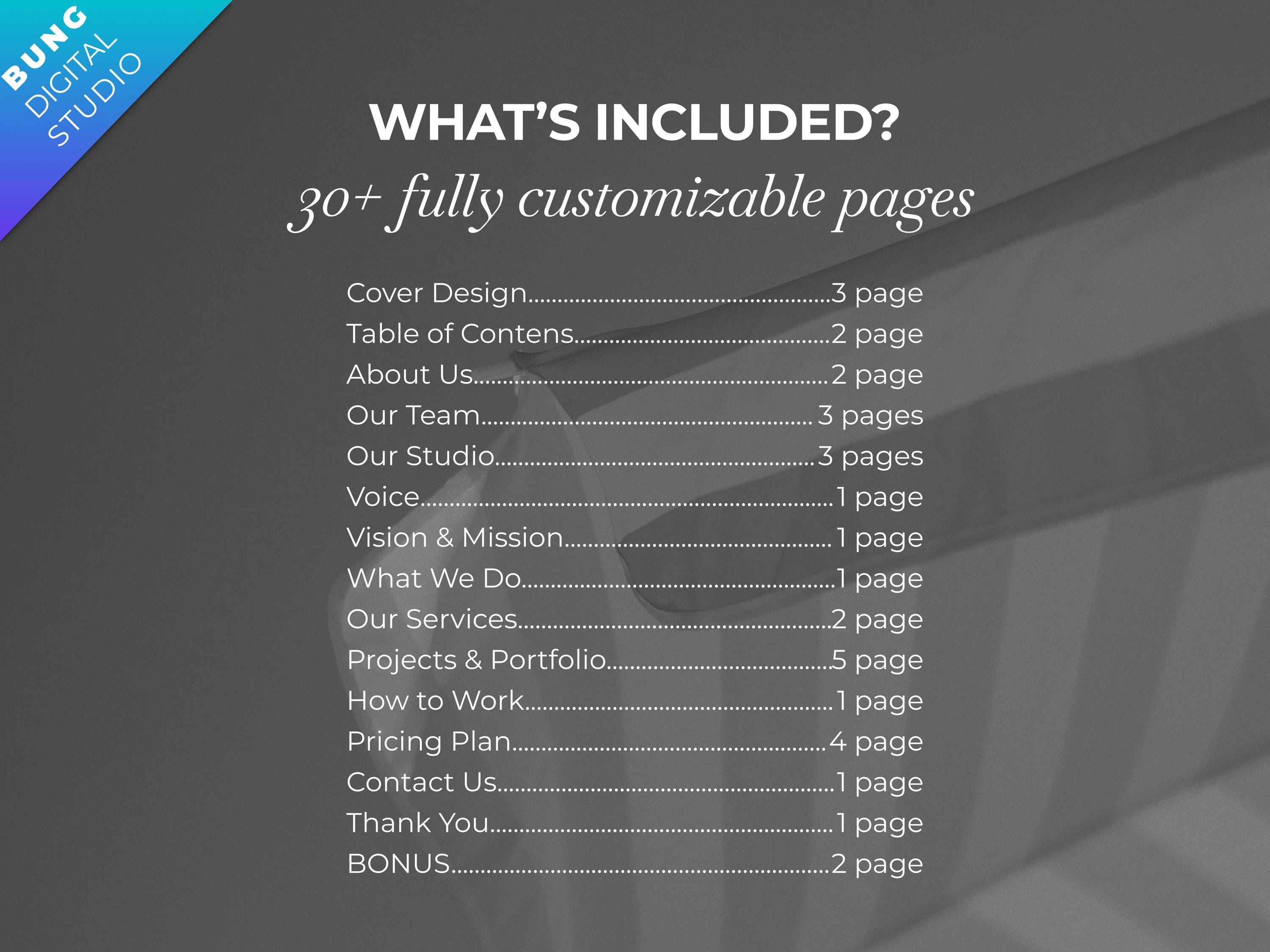 Bold Brand Portfolio Template: Creative Presentation for Canva - Etsy