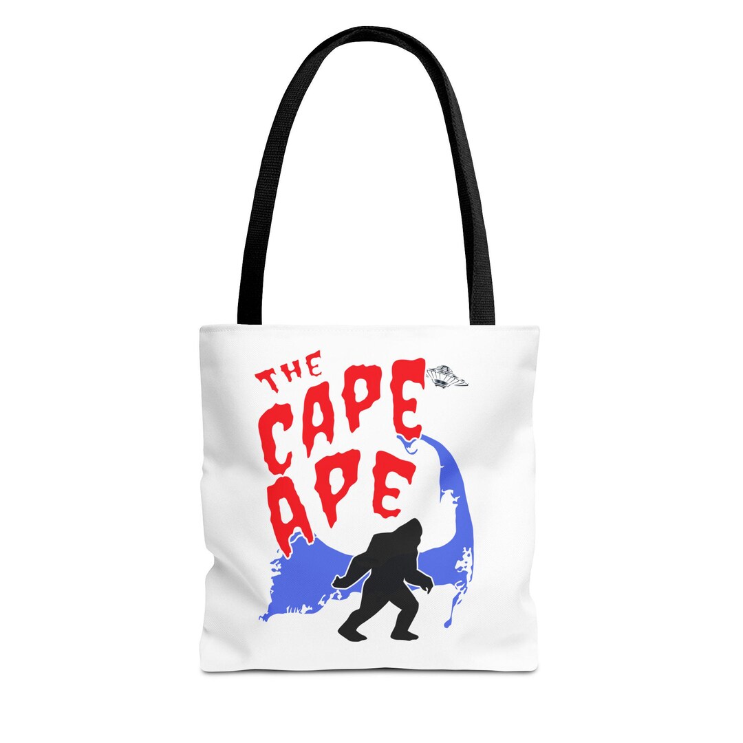 Cape Cod cape Ape Bigfoot Tote - Etsy