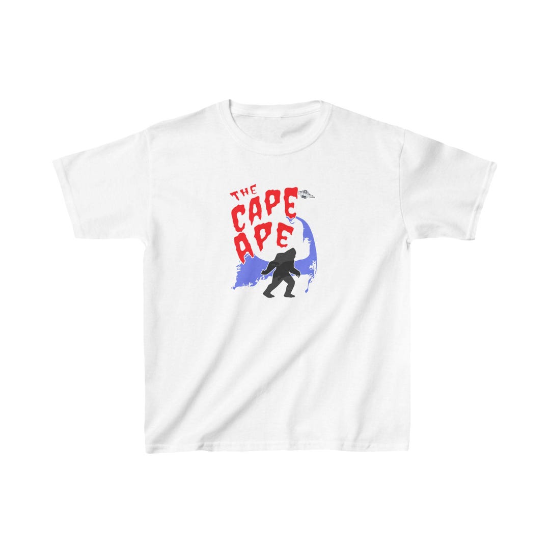 Kids cape Cod Bigfoot Ufo Tee Shirt - Etsy