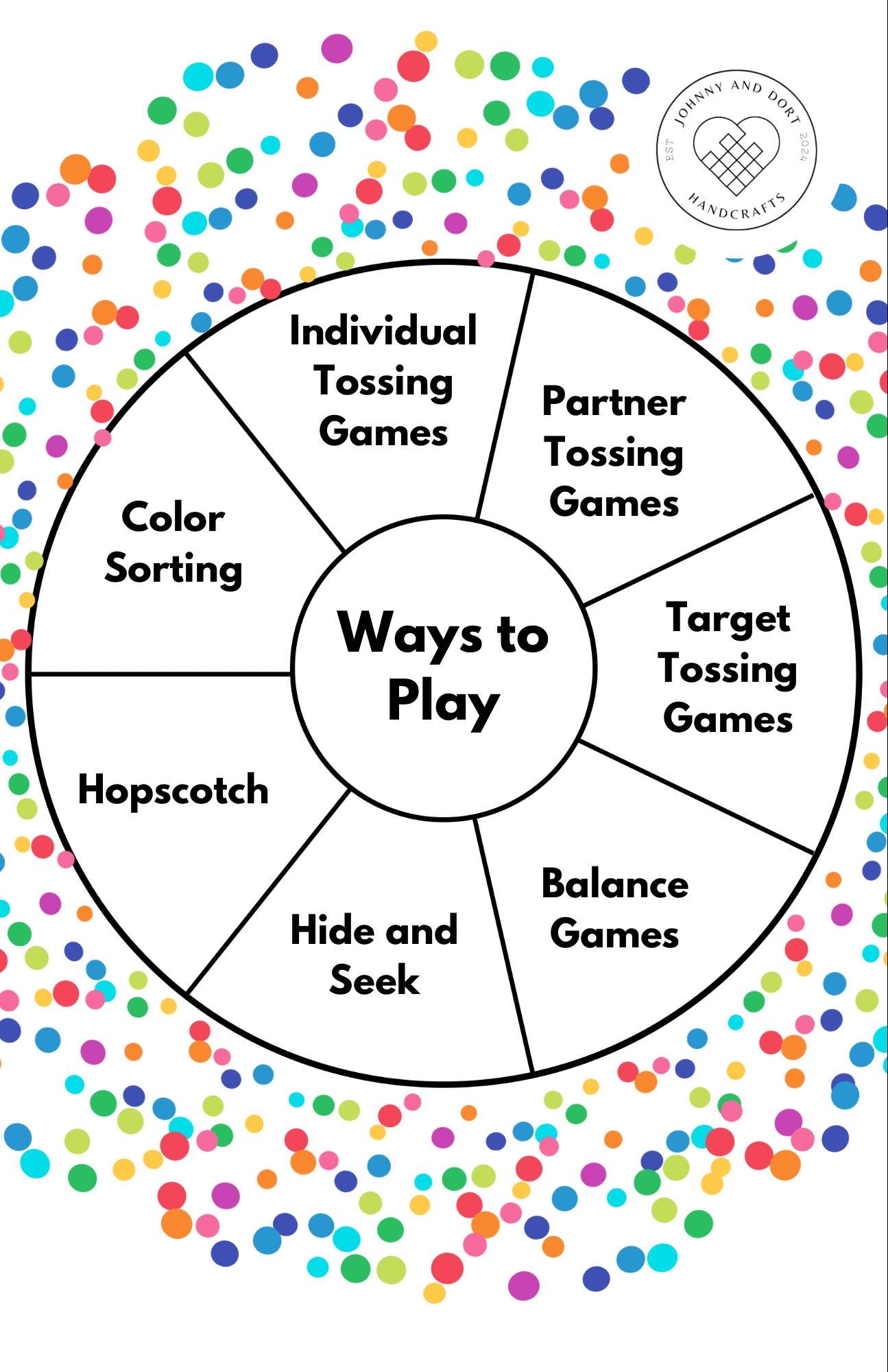 Bean Bag Play Ideas Printable - Etsy