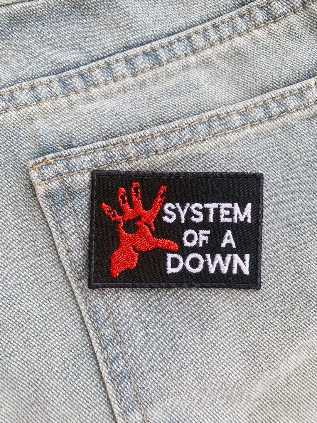 Heavy Metal Iron on Patch , Sew on Embroidered Patch Appliqués - Etsy