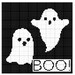 Ghosts Saying Boo! C2C Blanket Pattern - Etsy