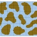 Cow Print C2C Blanket Pattern - Etsy