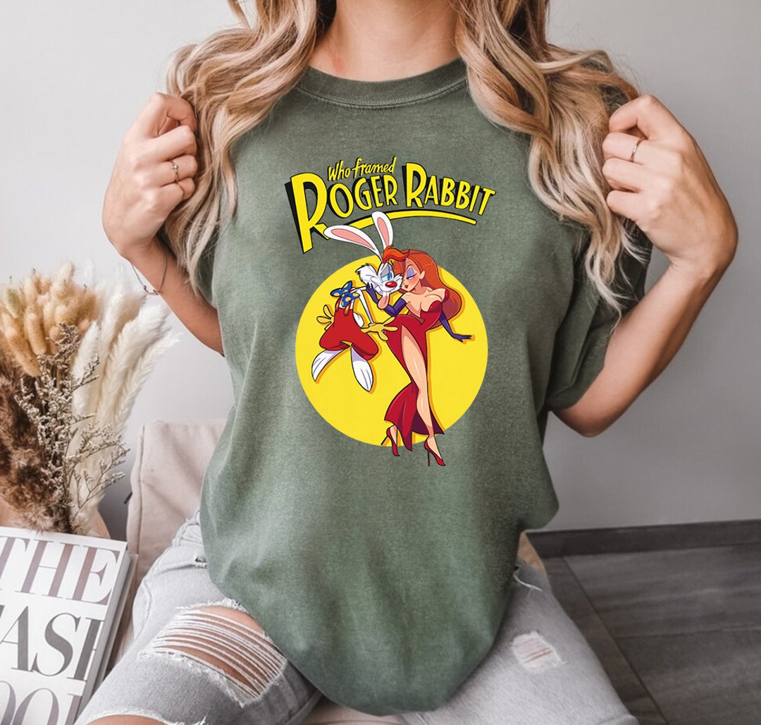 Disney Who Framed Roger Rabbit Jessica Rabbit & Roger Shirt, Disney ...