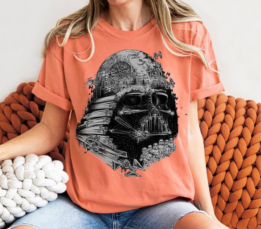 Star Wars Darth Vader Build the Empire Graphic Shirt, Star Wars Vintage ...