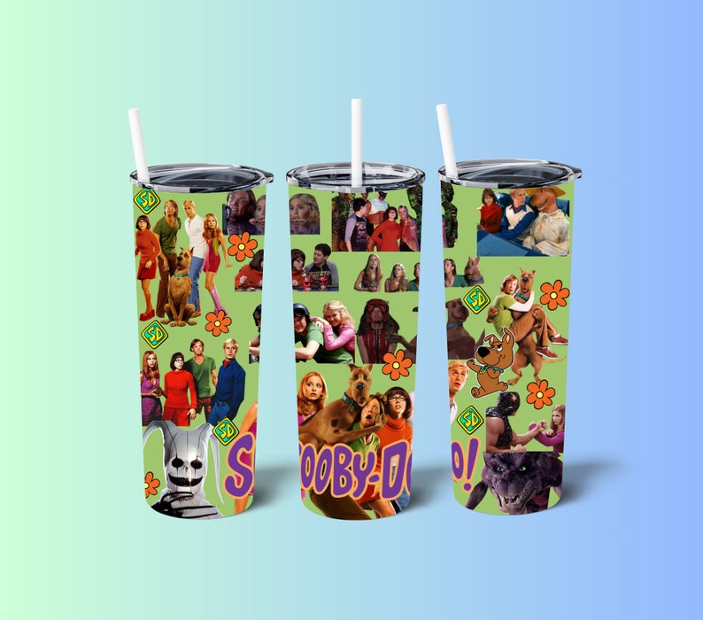 Scooby Doo Spooky Island Png 20oz Sublimation Wrap - Etsy Australia