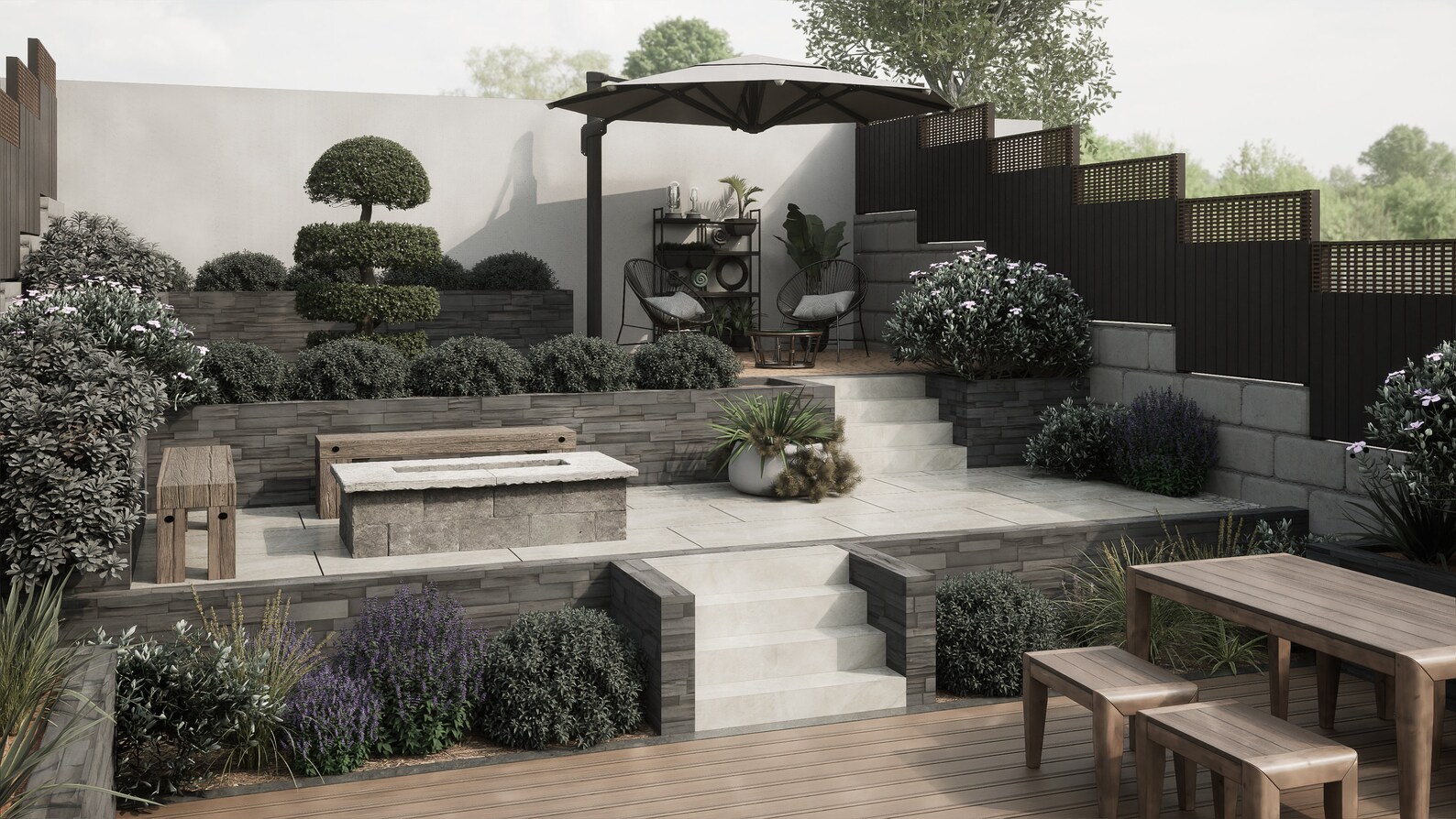 Garden Design ,backyard Design ,landscape Design ,garden Rendering ...