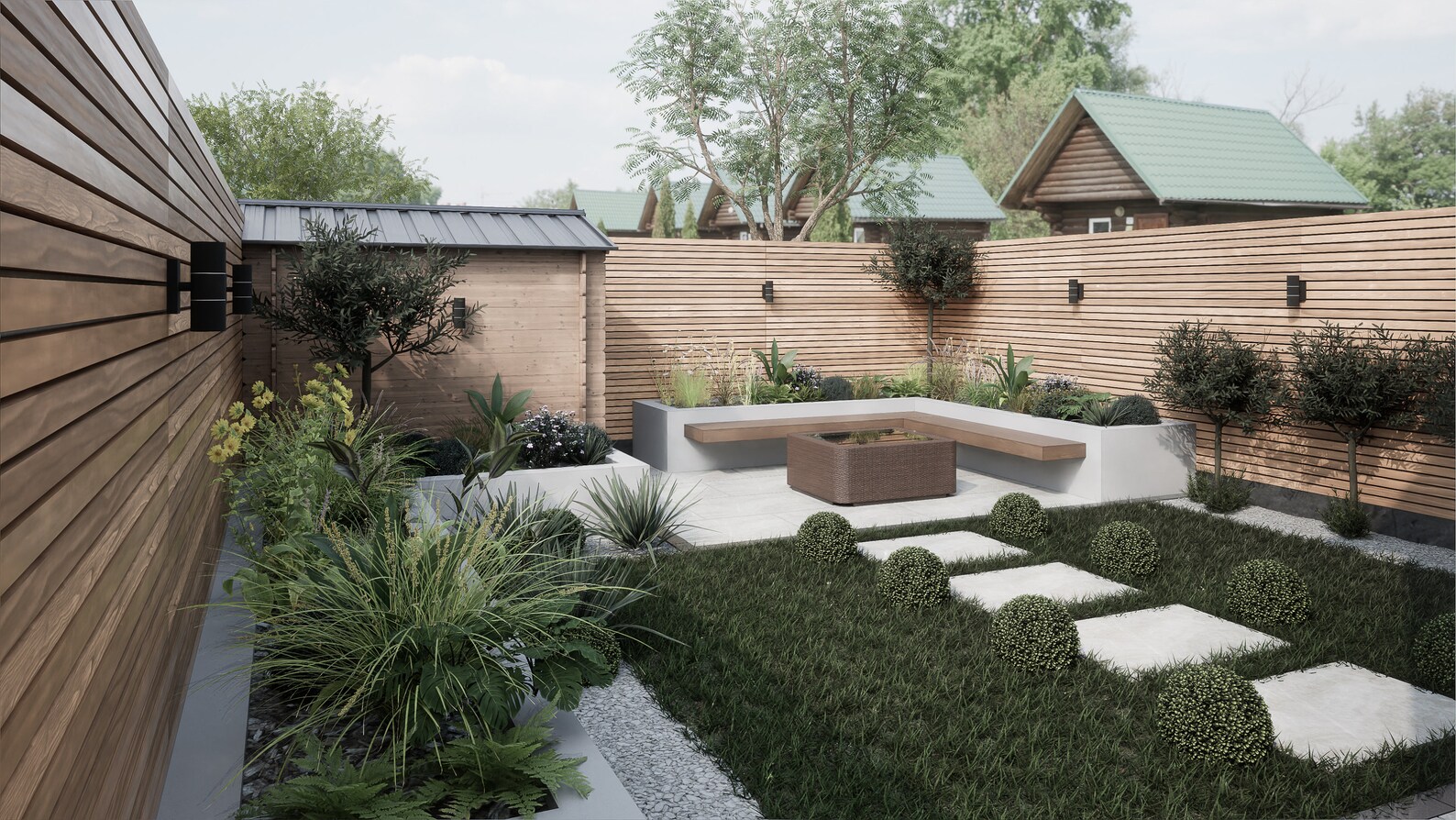 Garden Design ,backyard Design ,landscape Design ,garden Rendering ...