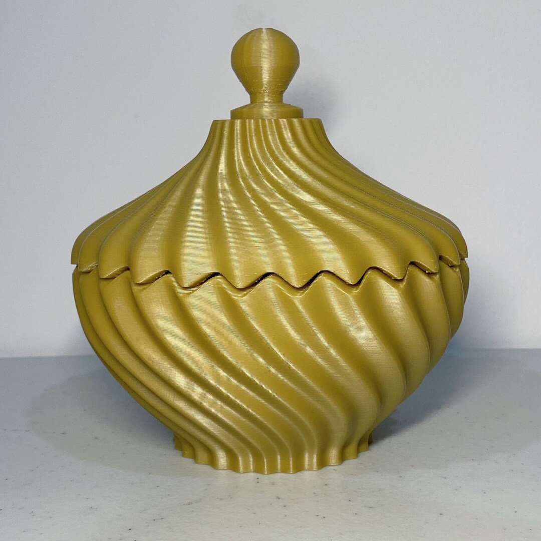 Spiral-shaped Jewelry Box 3D Print Stl File 3D Print Model - Etsy